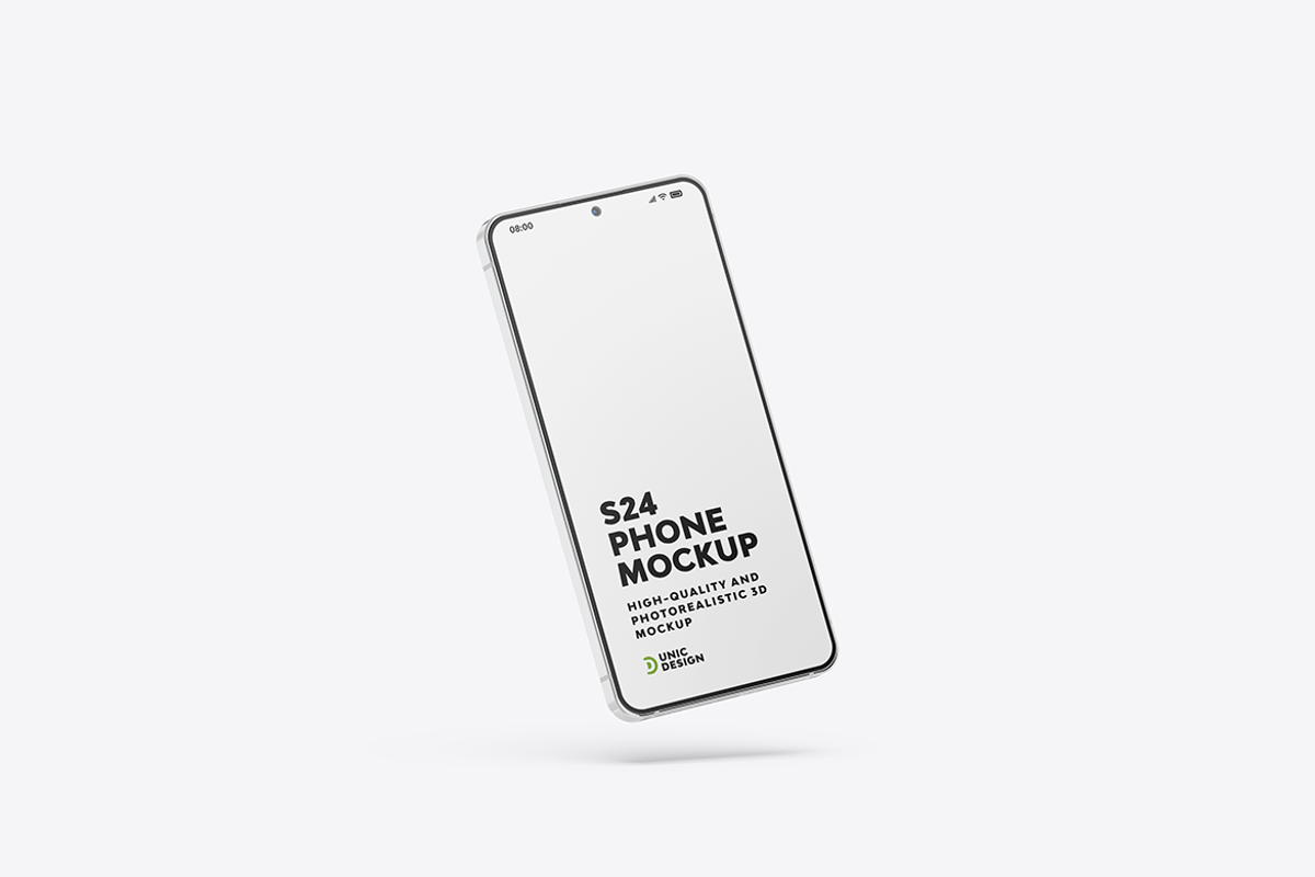 S24 Phone Mockup, an Android Mockup by UnicDesign