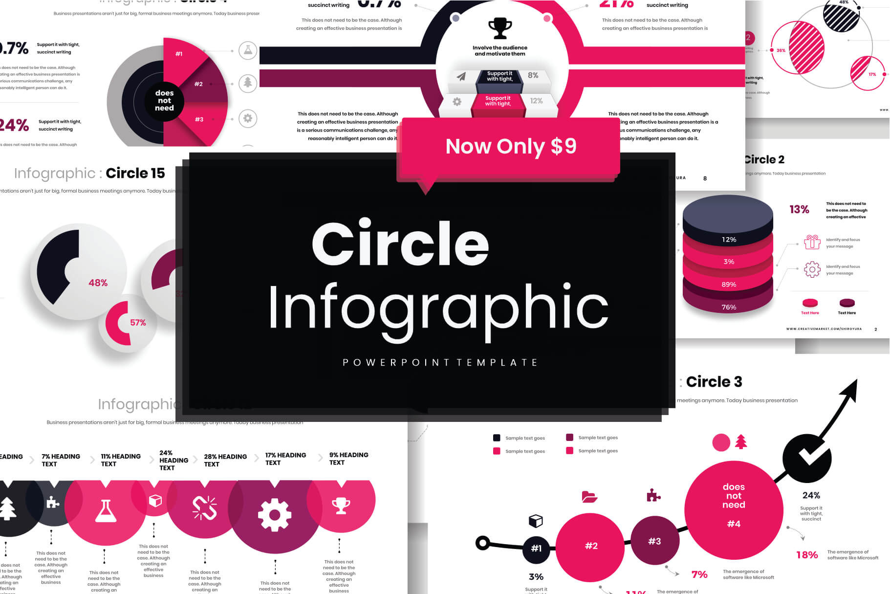 Circle Infographic PowerPoint | Engaging Visuals