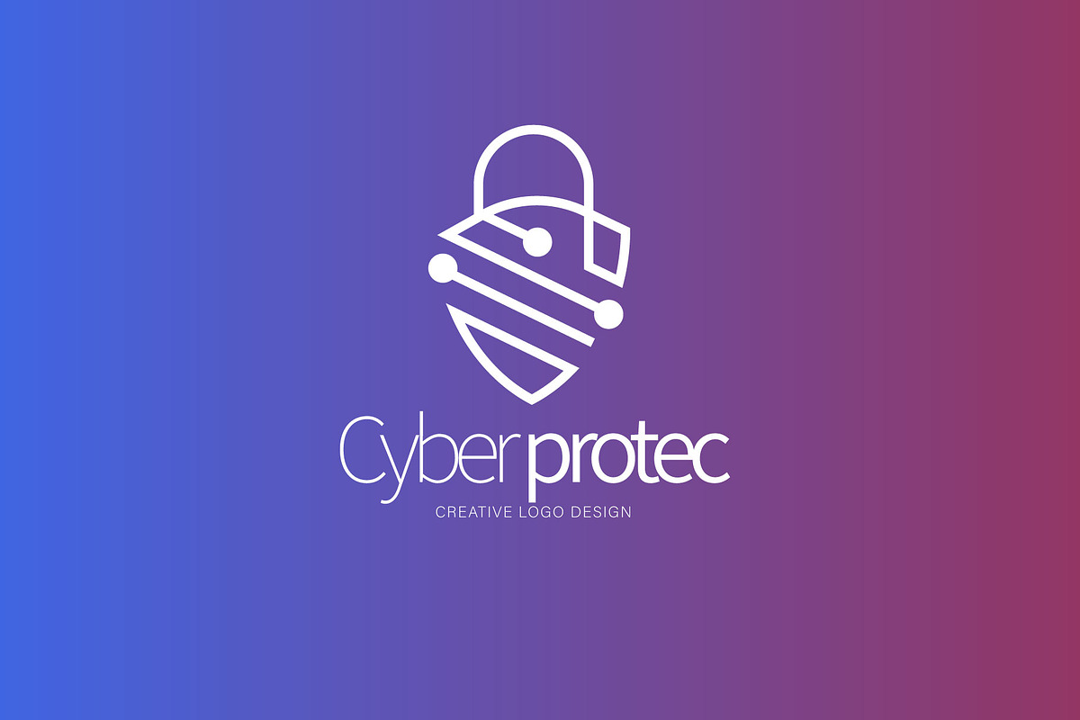 Cyber protection logo