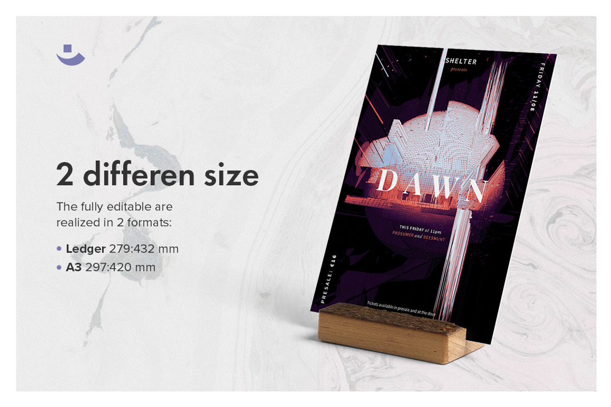Digital Vision: Poster Templates, a Flyer Template by Design Squad