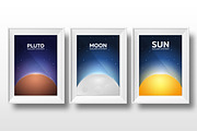 Solar System. Space posters, an Education Illustration by Leo Edition