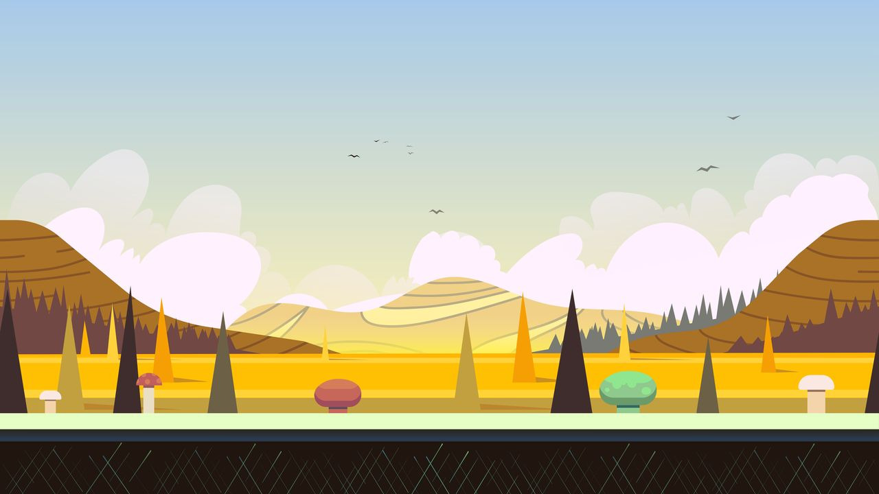 2d Game Background, an Illustration by 2dvillShop