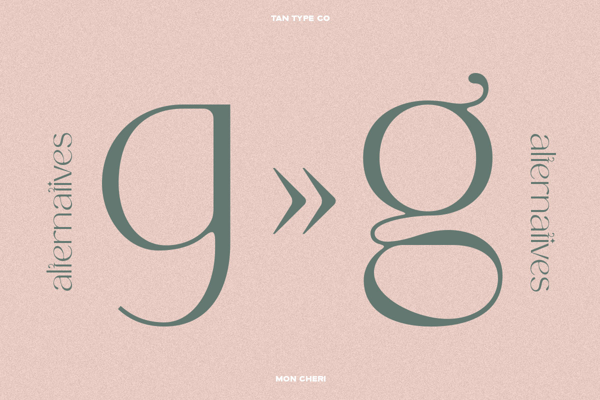 TAN - MON CHERI, a Sans Serif Font by TanType