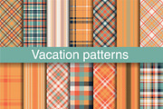 #58 Vacation Summer Patterns, a Pattern Graphic by Plaid4You
