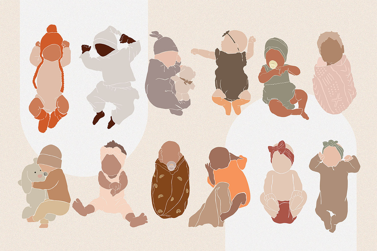 Babies Illustration collection