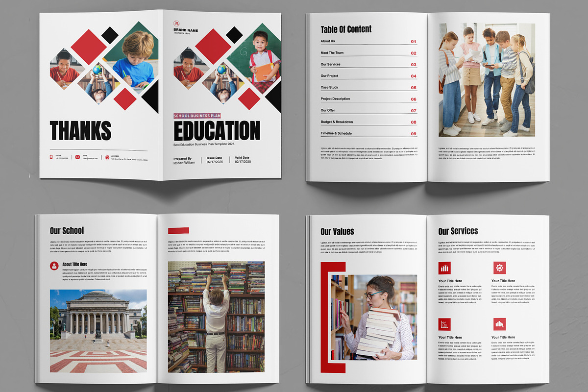School Education Plan Design