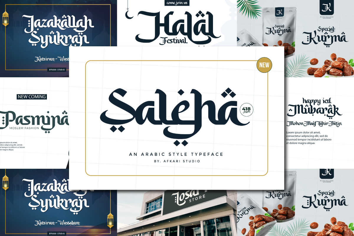 Arabic Style Font Bundle