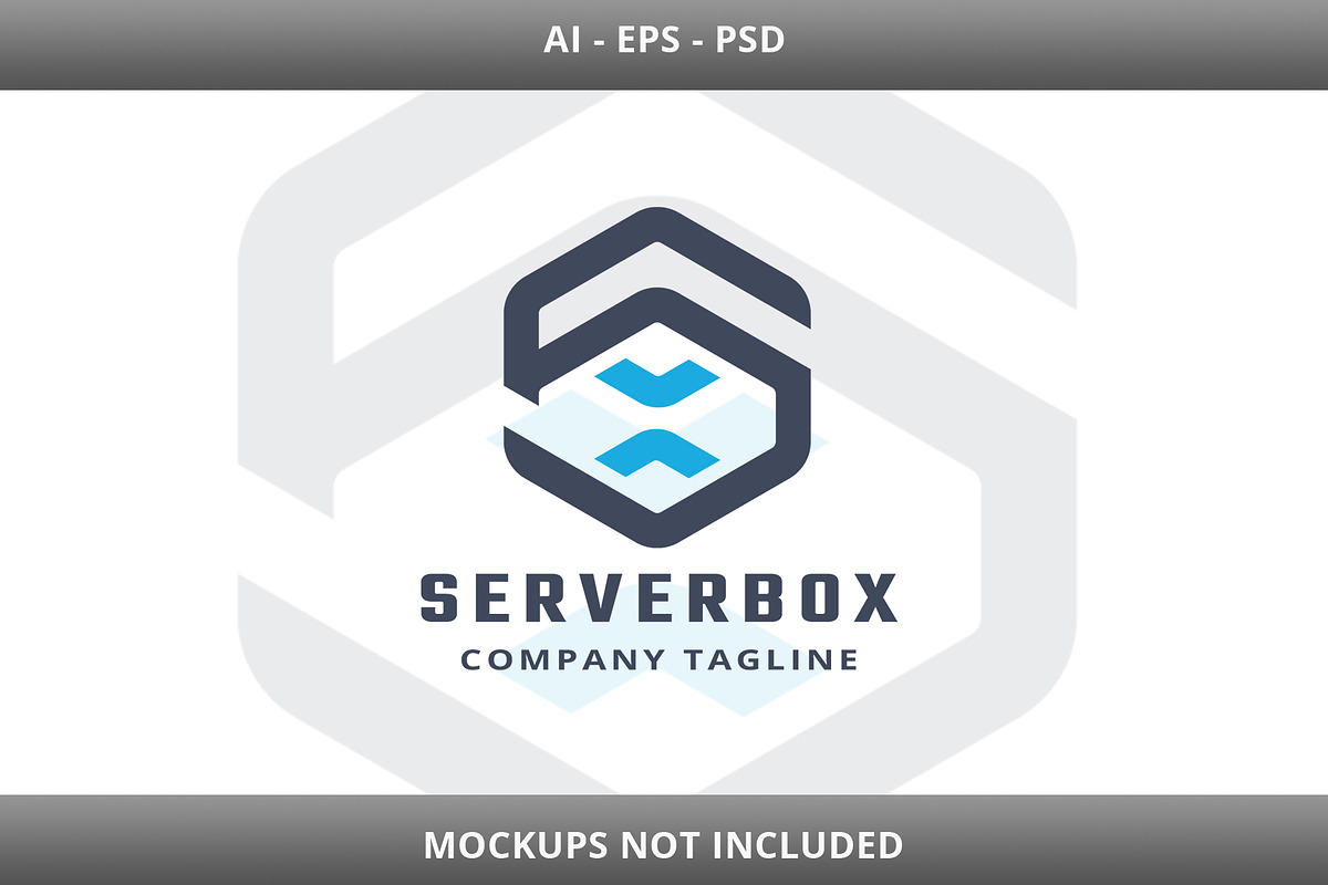 Server Box Letter S Logo, a Branding & Logo Template by Design_Planet