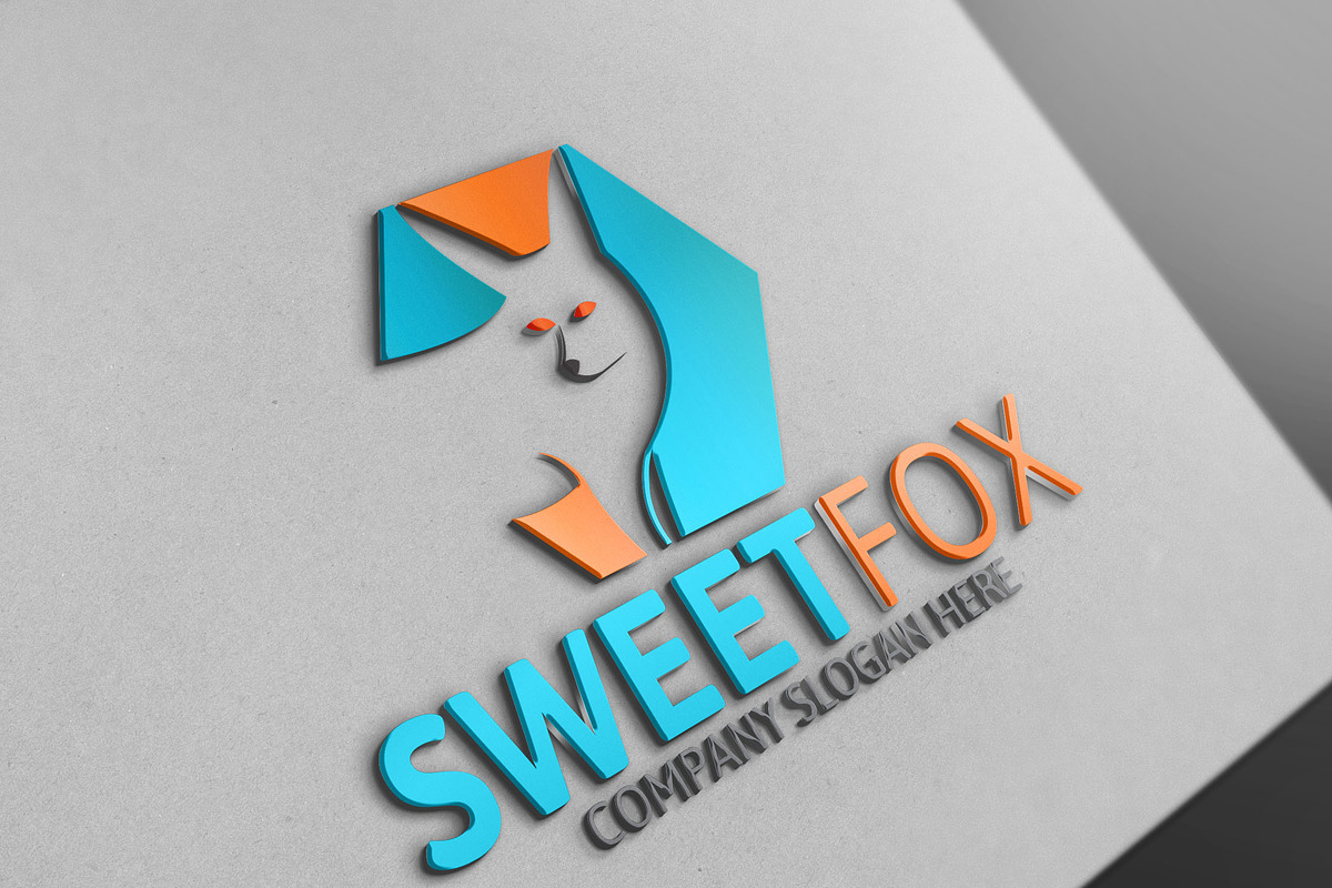 Sweet Fox Logo, a Branding & Logo Template by Josuf Media