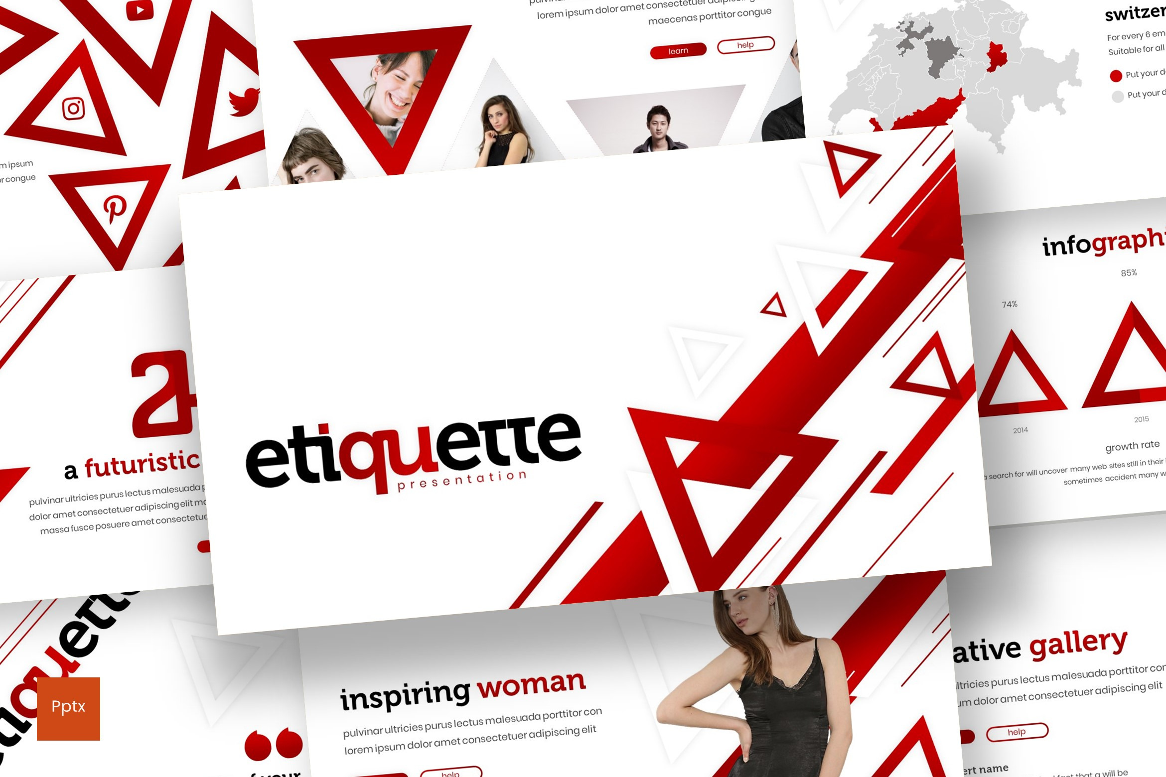 Etiquette - Powerpoint Template, a Presentation Template by inspirasign ...