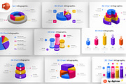 3D Chart PowerPoint - Infographic Template