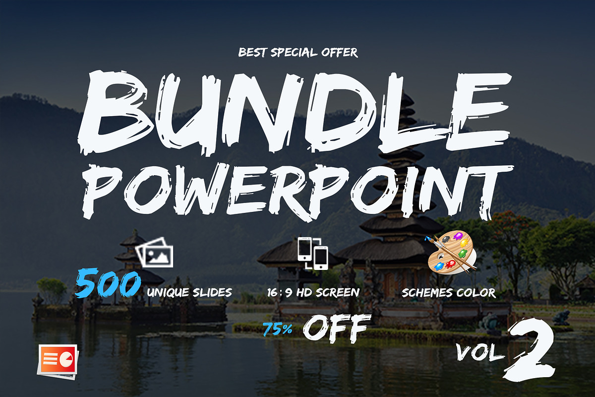 Bundle Powerpoint Vol.02, a Presentation Template by DesignCorner