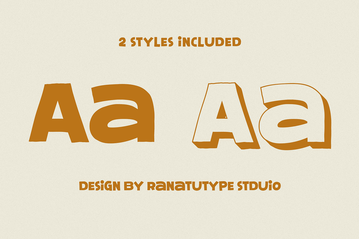 Corn Side Display Modern Font, a Slab Serif Font by RantautypeStudio