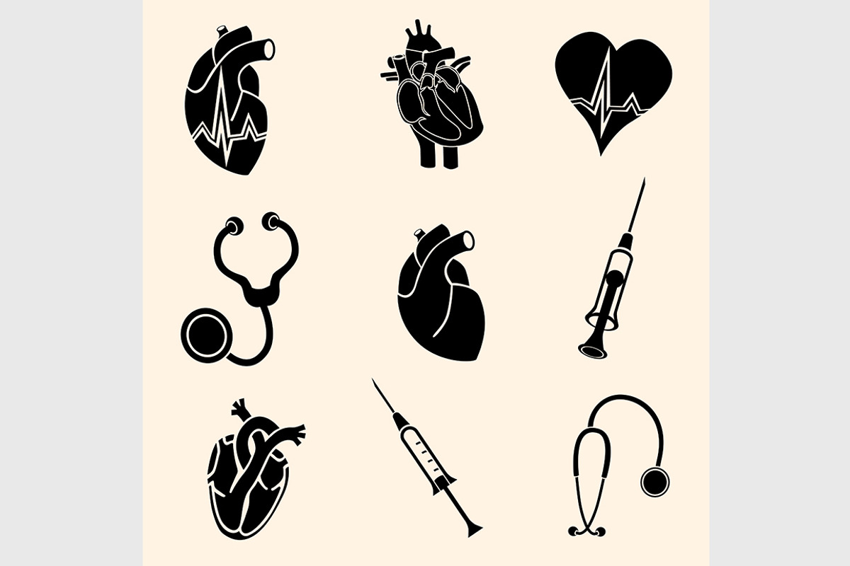 Heart doctor vector icon, a Graphic by IllustrationArtShop
