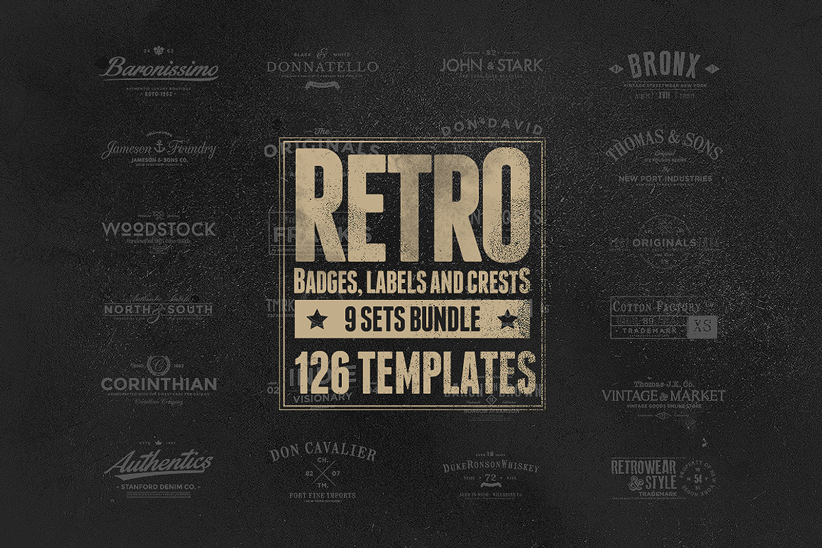 1300 Logos Ultimate Bundle, a Branding & Logo Template by Graphicdome