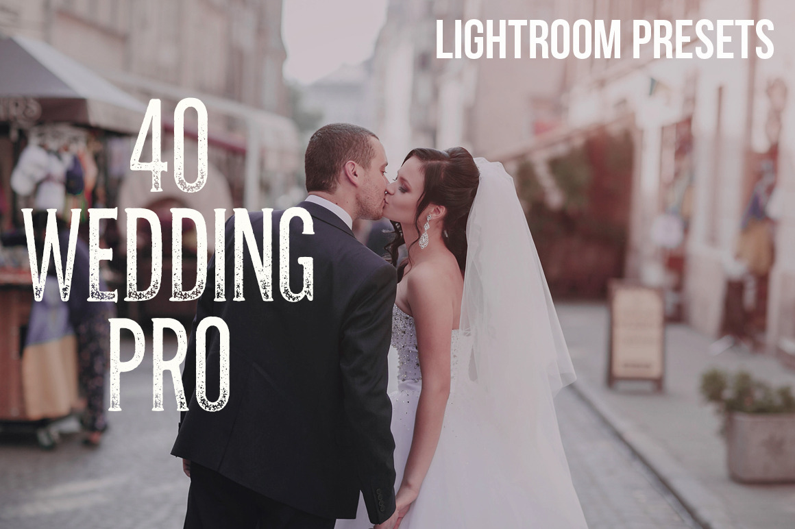 40 Wedding Pro Lightroom Presets, an Action Add-On by Creative Slides