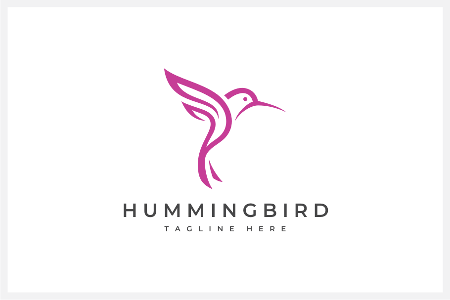 Hummingbird Logo, a Branding & Logo Template by yopie