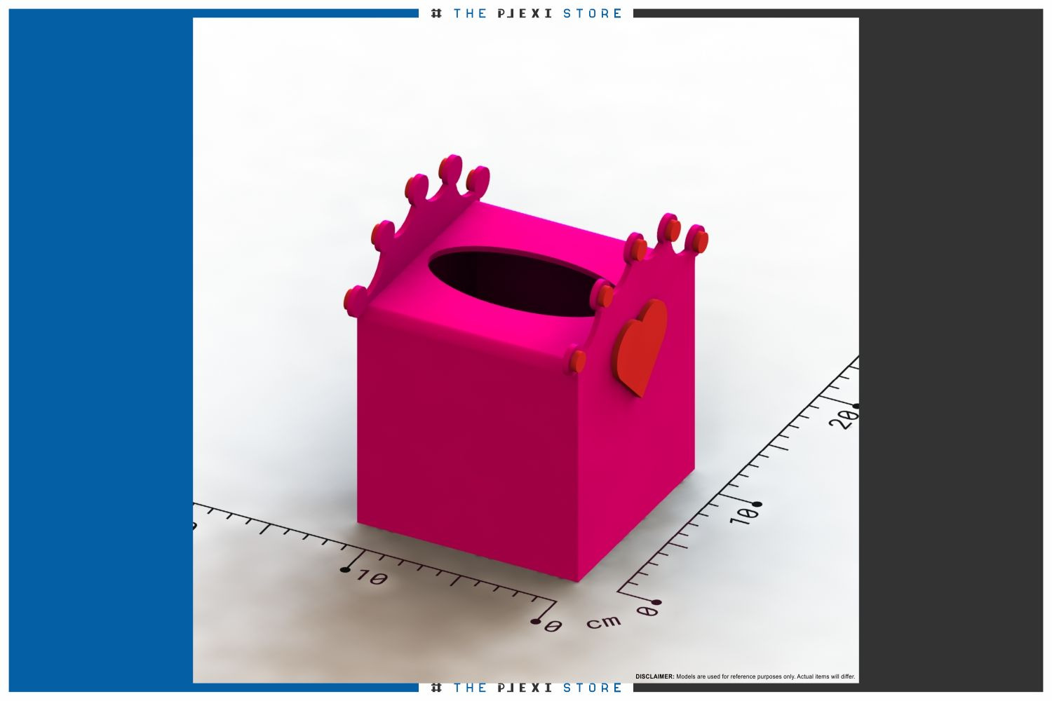 Closed Tissue Box Princess Edition C, a 3D by TPS Digital Assets