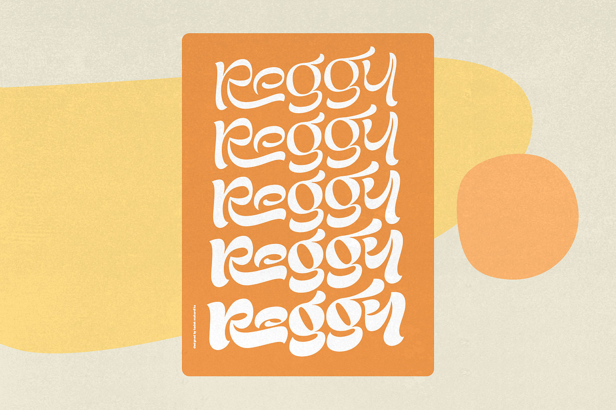 Reggy - Modern Display family, a Font by creativemedialab
