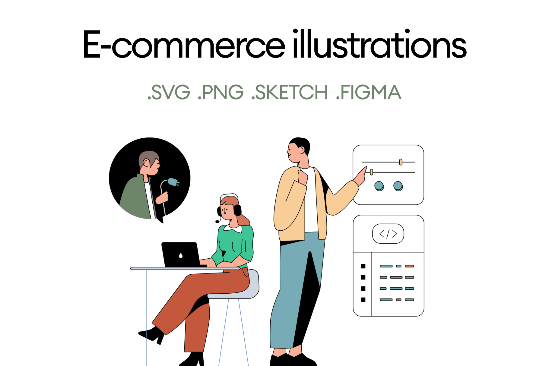E-Commerce Illustrations