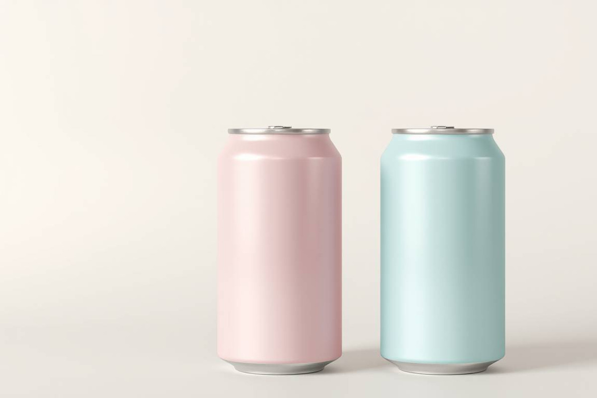51 Beverage Can Bundle Mockup