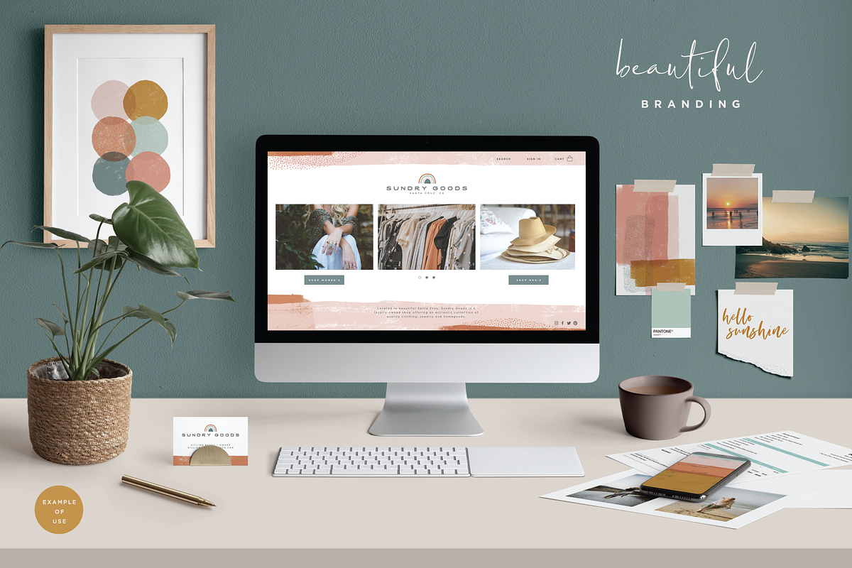 Sundance - Textured Elements, a Background Graphic by Opal Creative