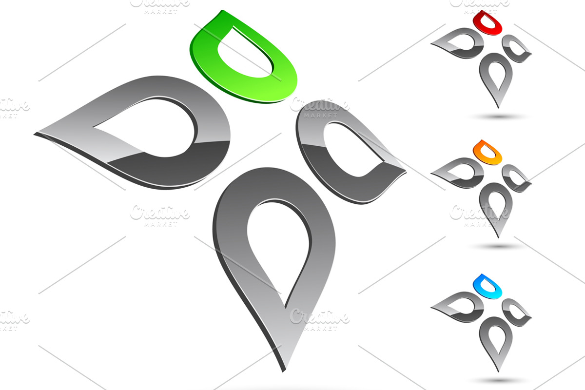 Bright high-quality 3d logo, a Branding & Logo Template by Vjom