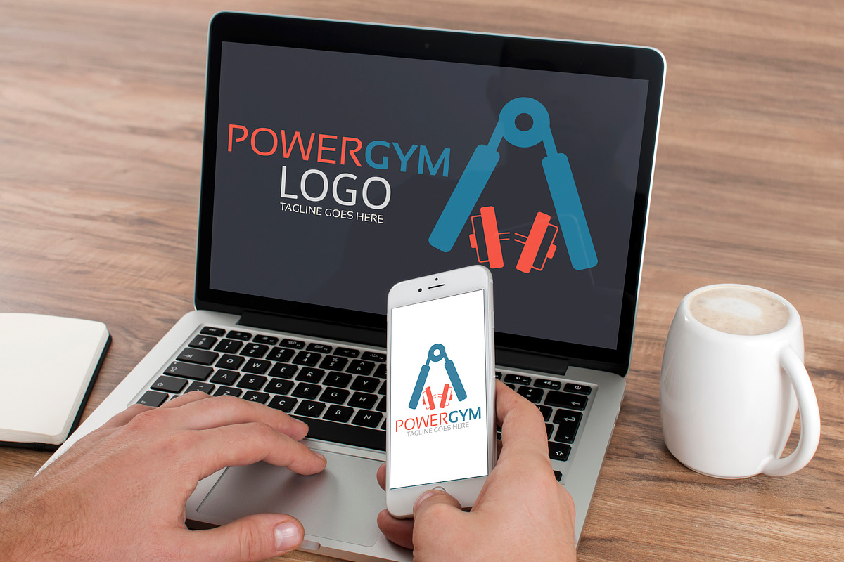 Power Gym Logo, a Branding & Logo Template by Josuf Media