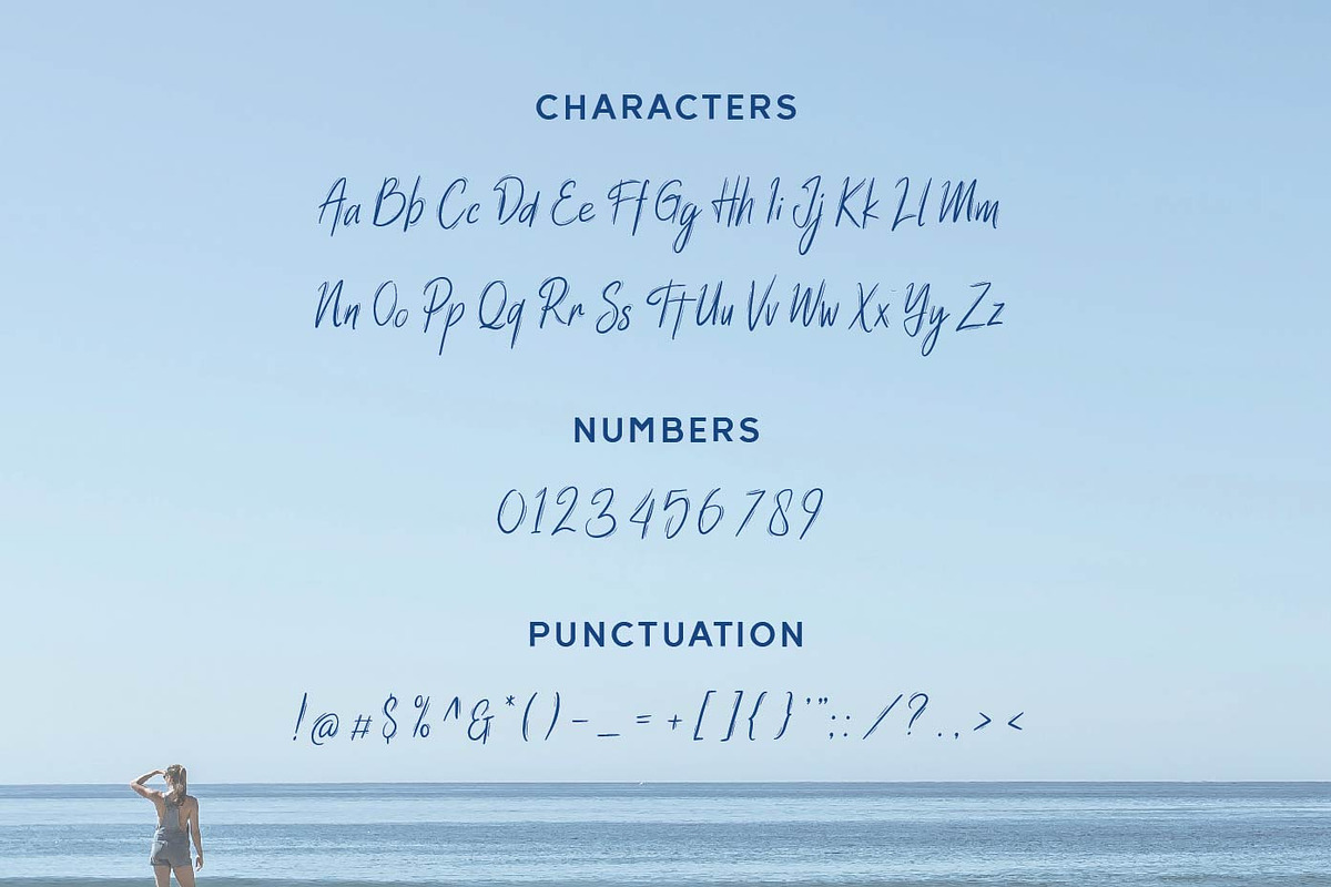 Summer Wednesday - Handwritten Fonts, a Script Font by Patria Ari ...
