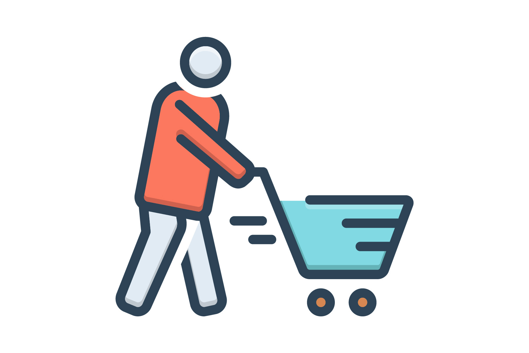 Cart consumable icon, an Icon by Creative priyanka