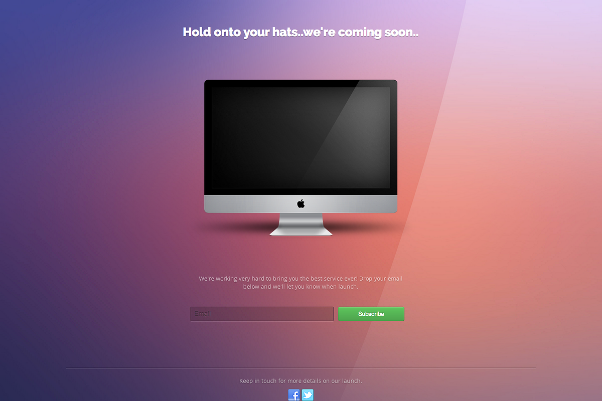 Blurstrap, a Bootstrap Template by Closed