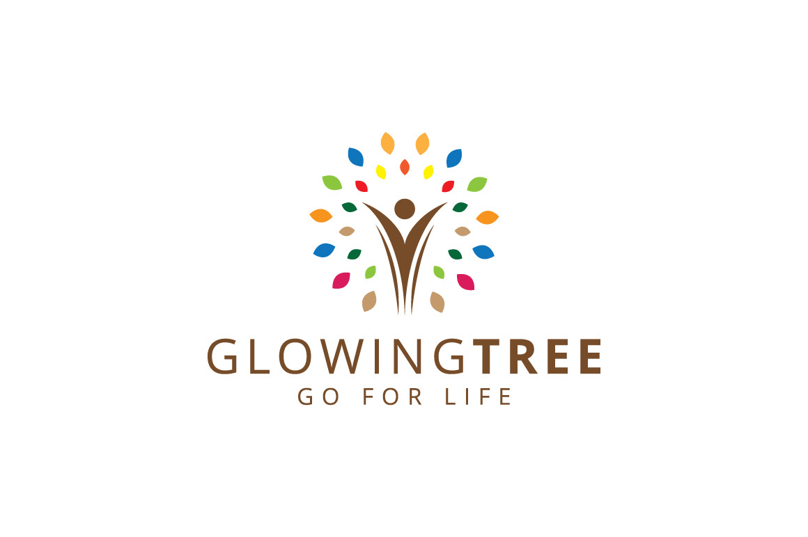Glowing Tree Logo, a Branding & Logo Template by LogoLabs