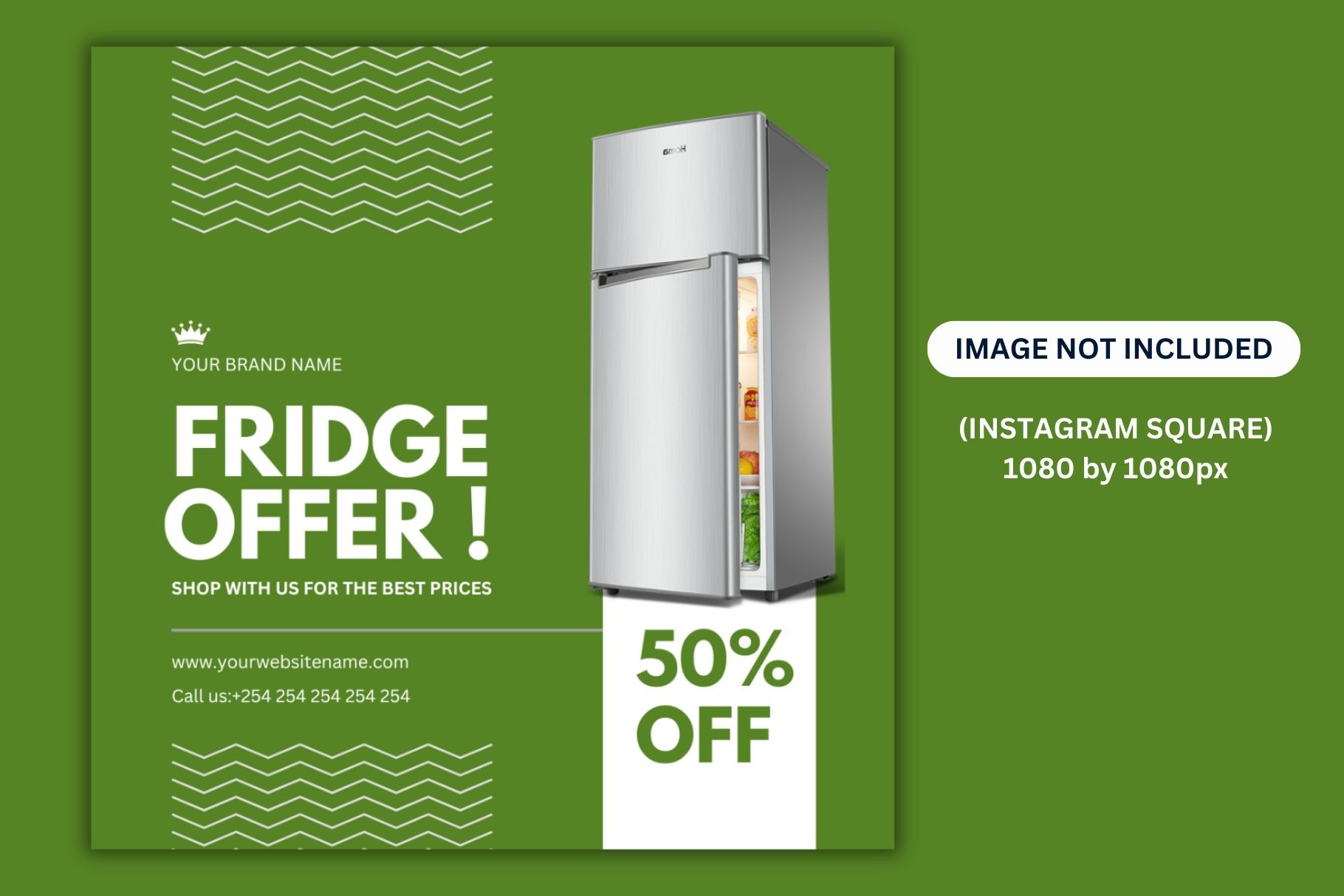 Editable Fridge Sale Flyer Template | Creative Market