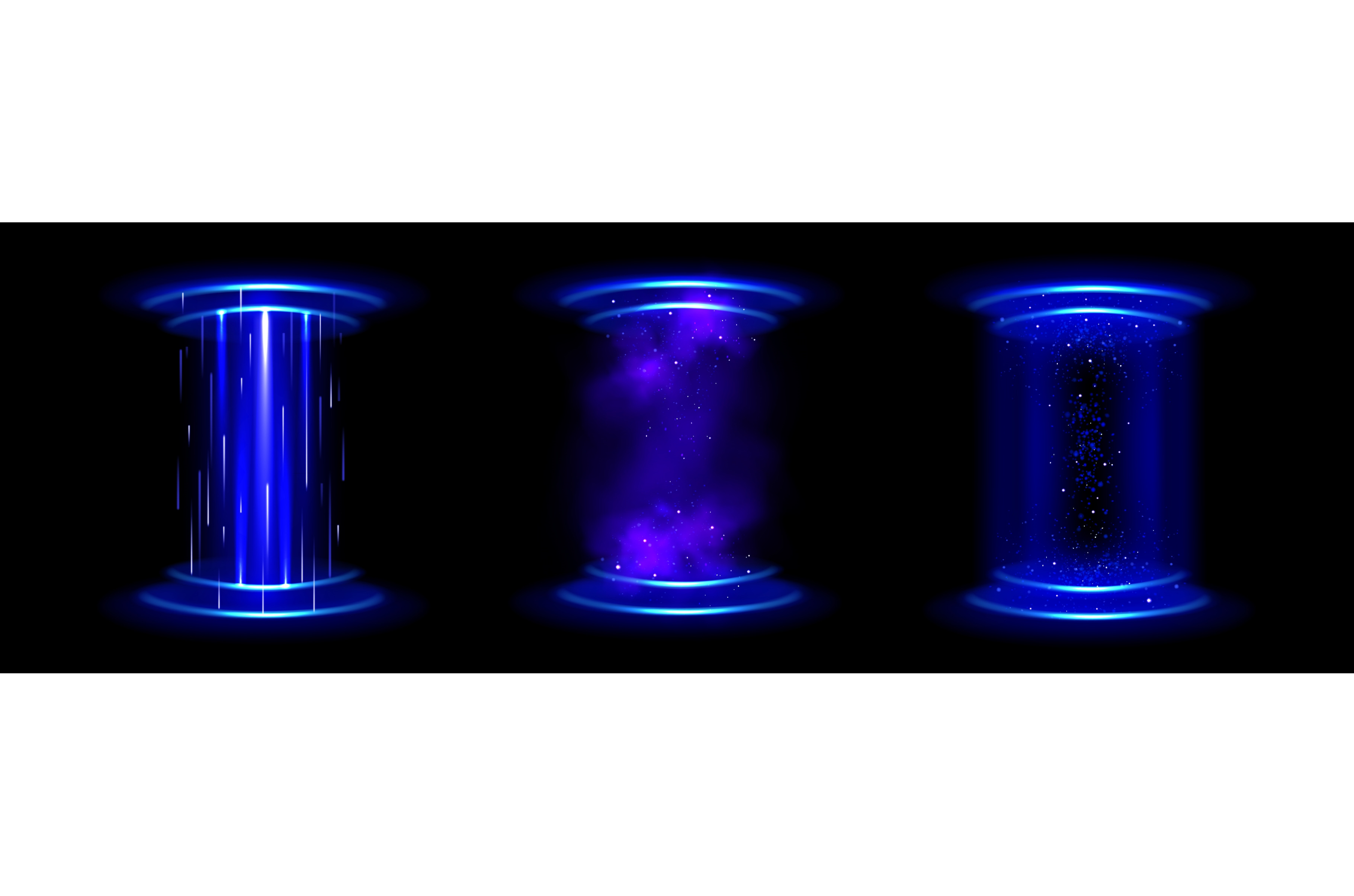 Magic portal, teleport with hologram | Textures ~ Creative Market