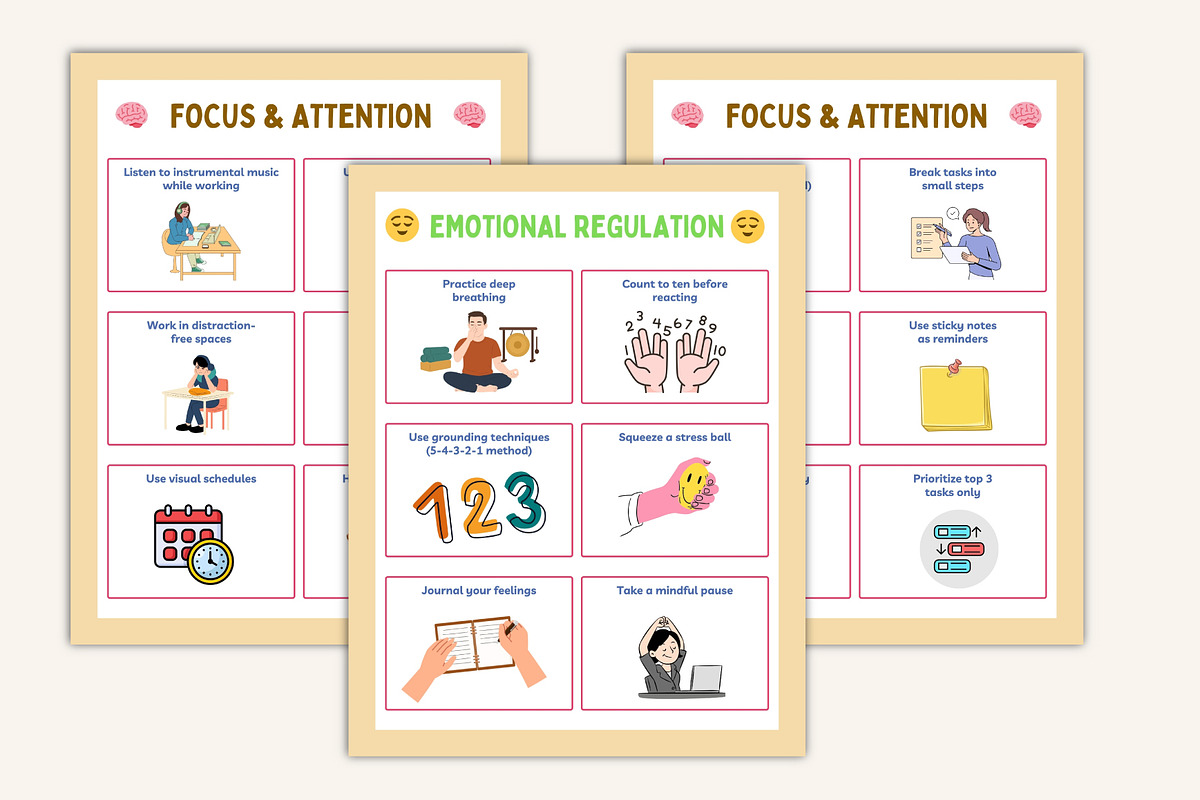 ADHD Coping Skills Cards