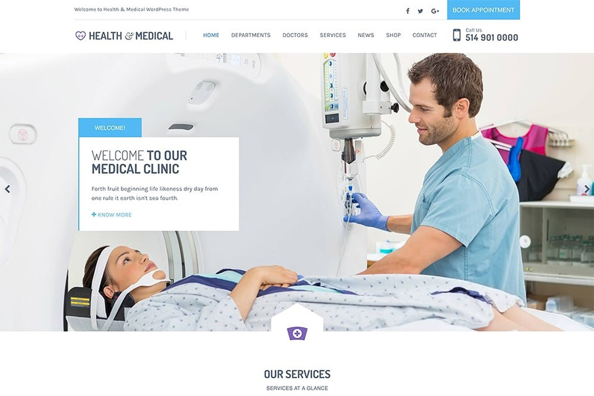 Health & Medical HTML Template, a HTML Template by WPlook WordPress Themes