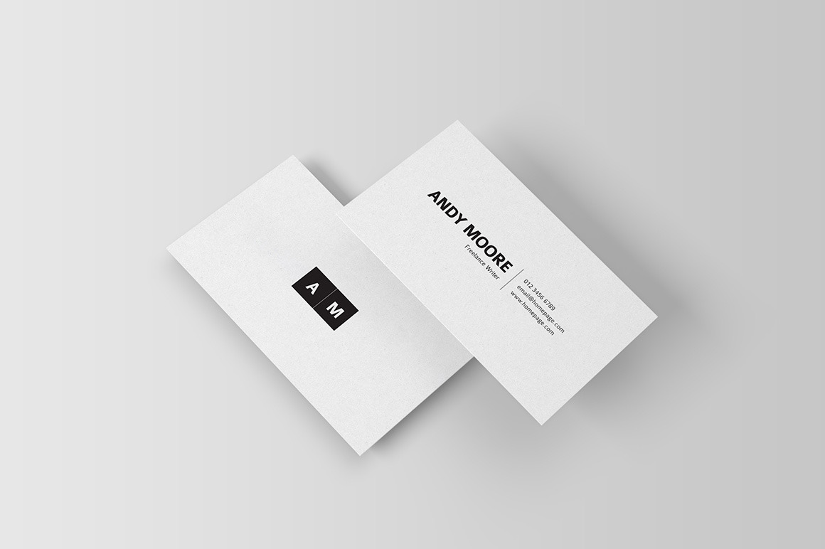 Freelancer Business Card I, a Business Card Template by blooon