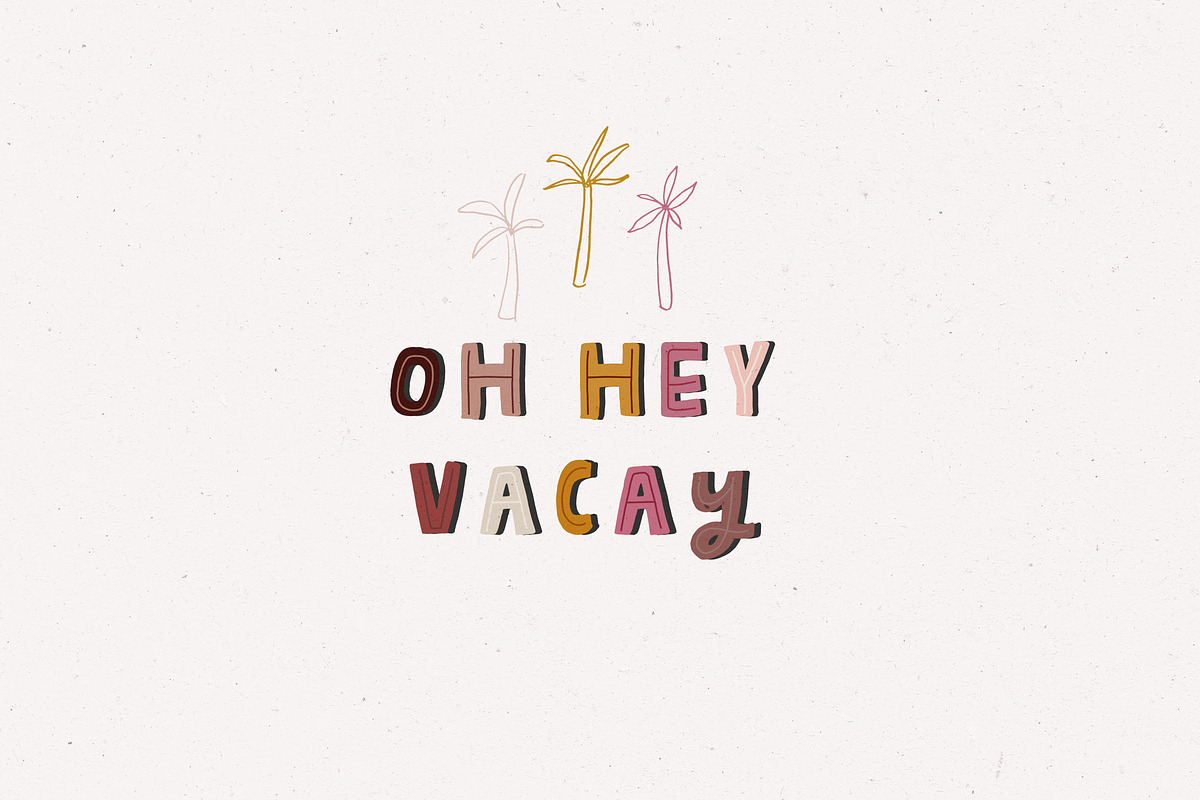 Jack & Robin, a Sans Serif Font by BlueRobinDesignShop