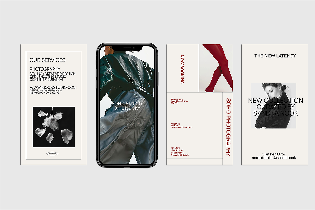 Social Media iphone Mockup