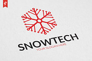 Snow Tech Logo, a Branding & Logo Template by ft.studio