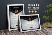 528. Modern Certificate Template, a Stationery Template by CreativeRezwan