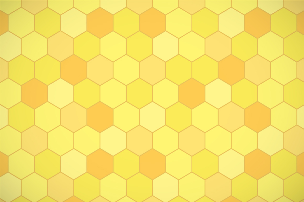 Simple honeycomb seamless pattern, a Pattern Graphic by Natalyon ...