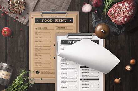 Simple Food Menu | Creative Market
