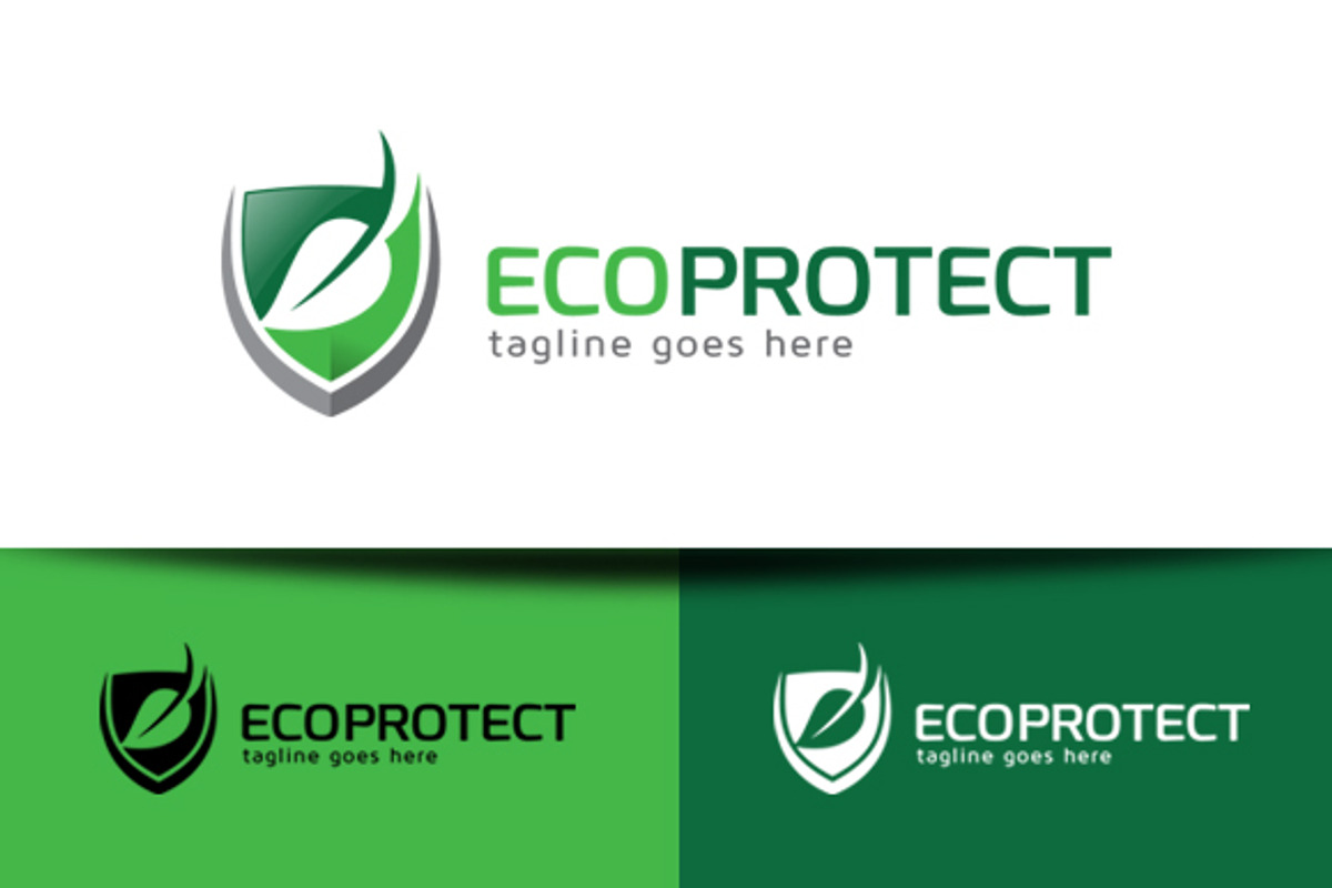 Eco Protect Logo Template, a Branding & Logo Template by gunaonedesign