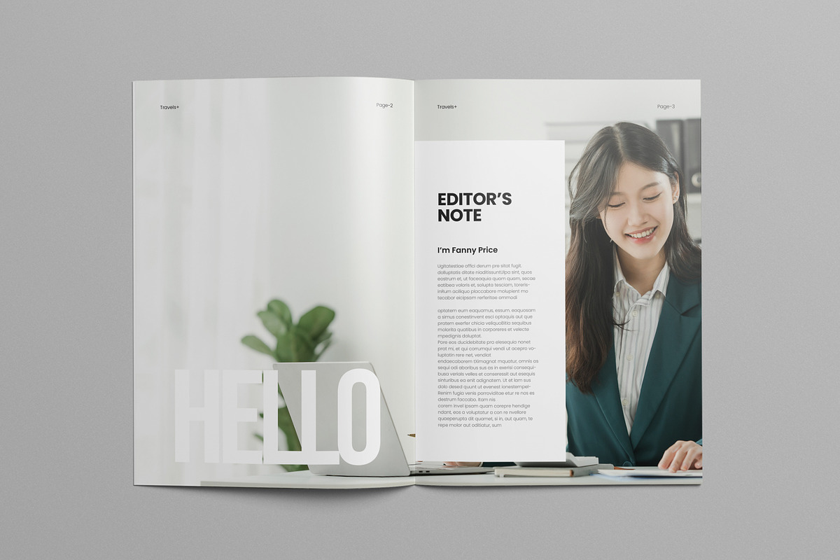 Travel Magazine Template | Canva, a Magazine Template by Pixelpick