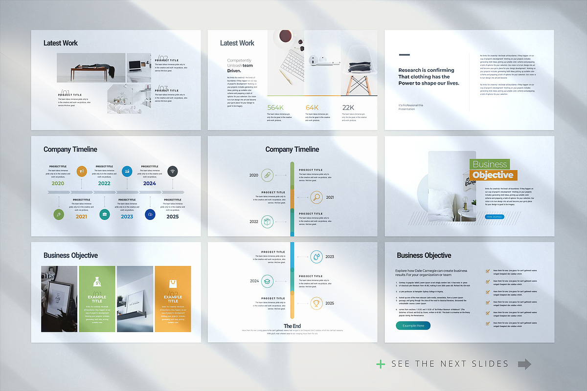 LOOK PowerPoint Template | Creative Market