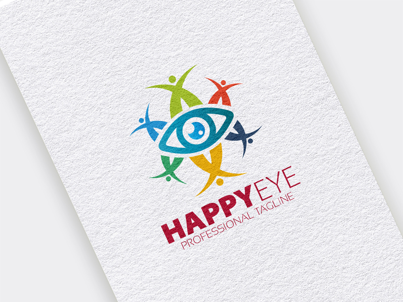 Happy Eye Logo, a Branding & Logo Template by essegraphic