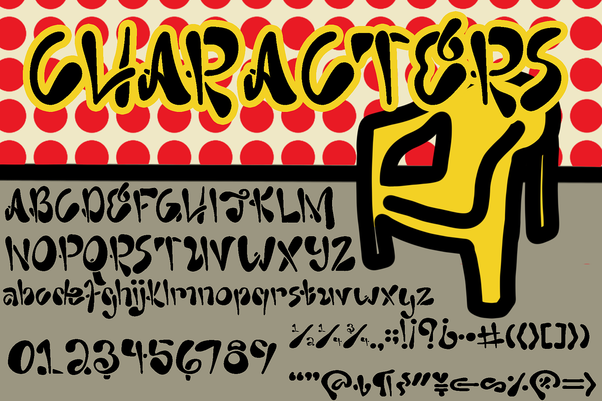 Gumball Machine Typeface, a Font by Rachel McBride Creative