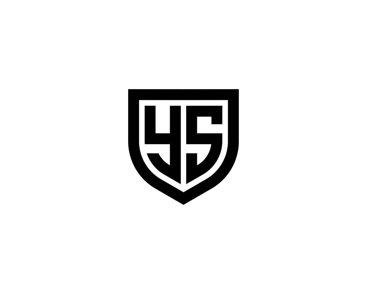 YS logo design vector template, a Branding & Logo Template by xcoolee