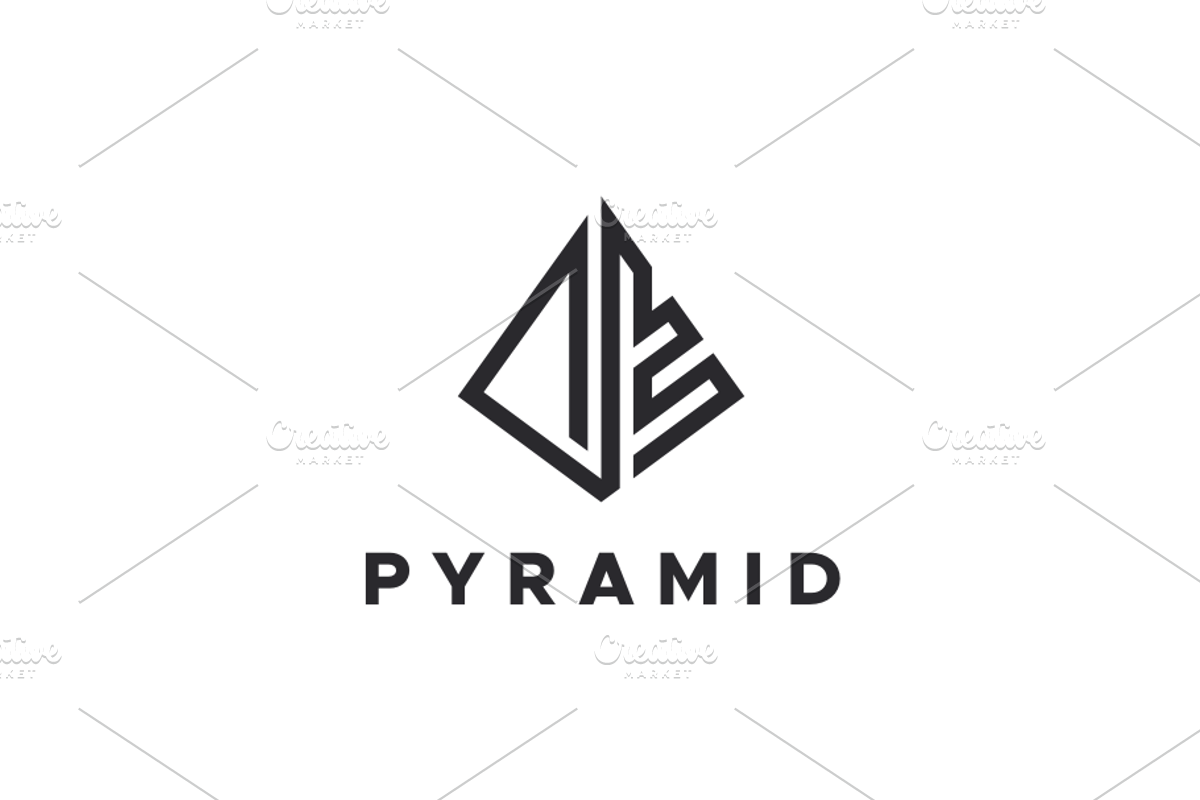 Pyramid Logo, a Branding & Logo Template by yopie
